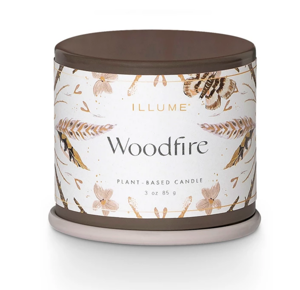 Woodfire Vanity Tin Candle 11 oz Illume – Hallstrom Home