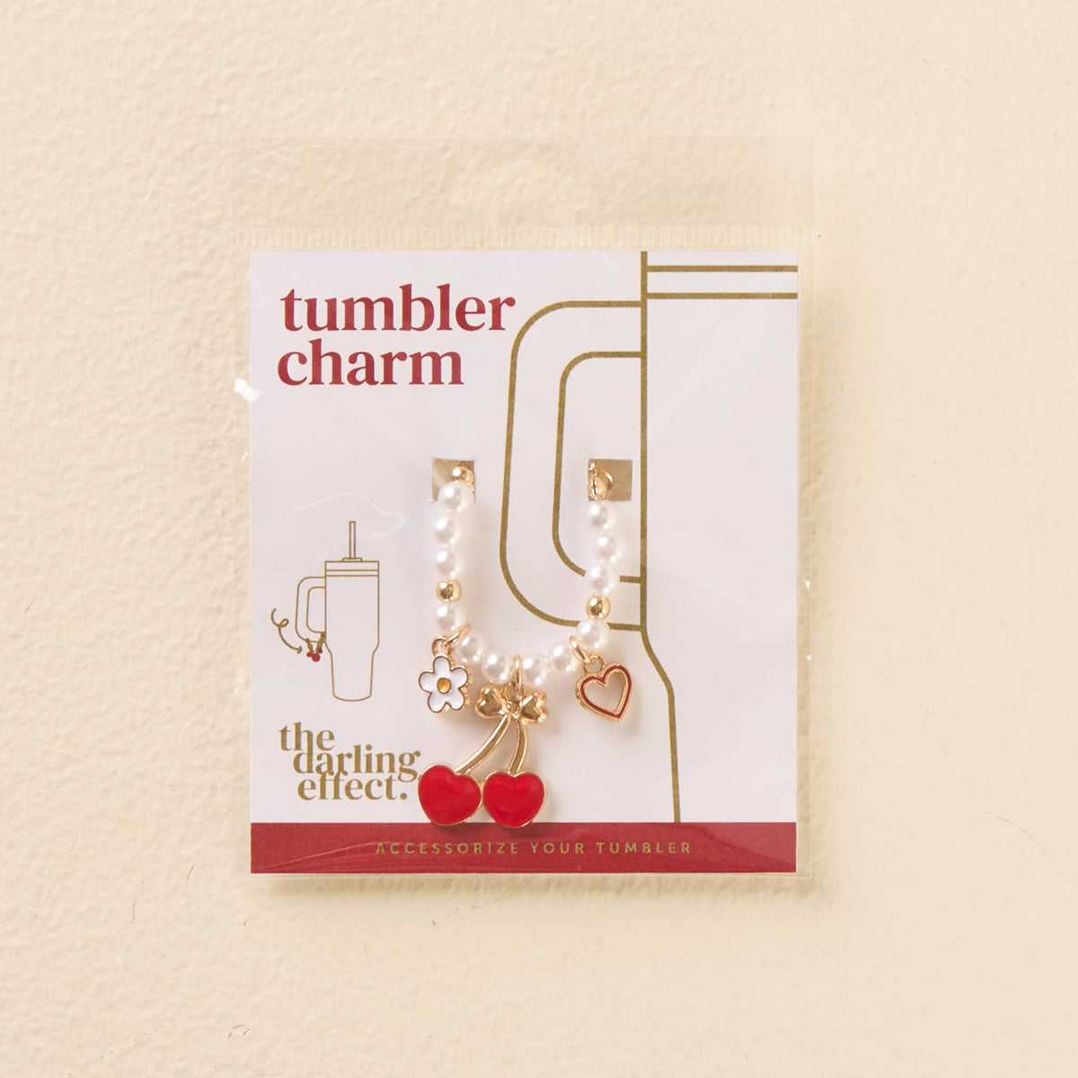 Tumbler Charm-Cherry – Hallstrom Home
