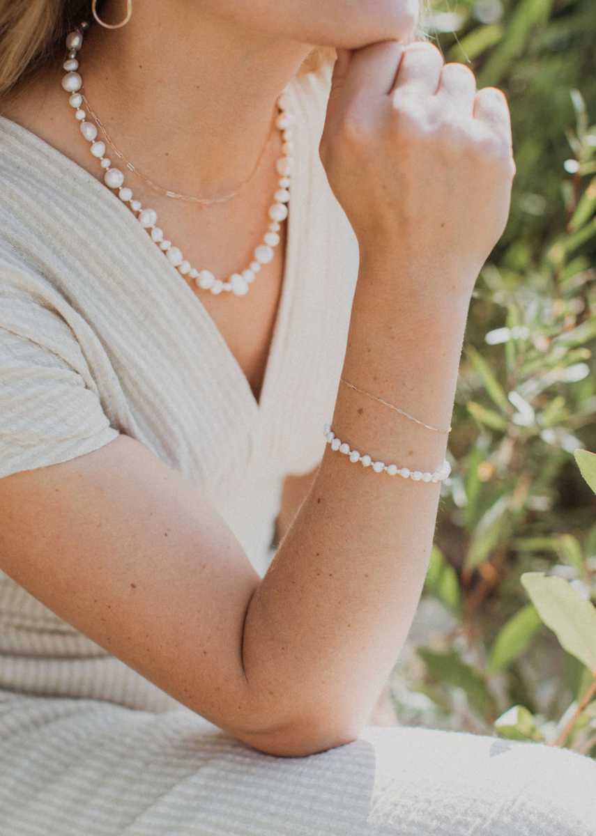 Ada Pearl Bracelet – Hallstrom Home