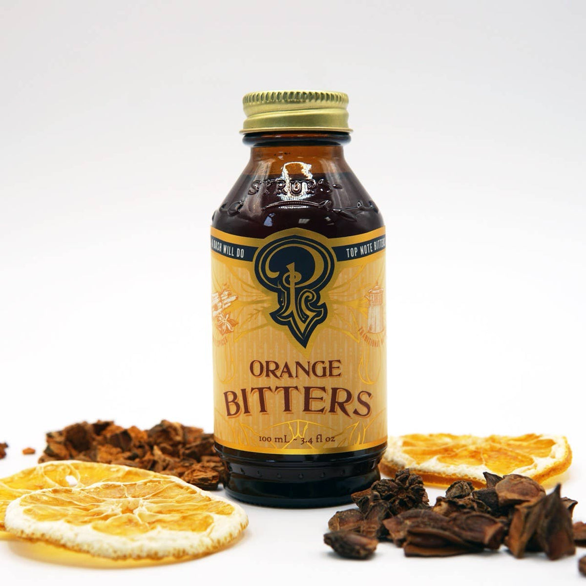 Orange Bitters 3.4 oz - cocktail / mocktail beverage mixer – Hallstrom Home