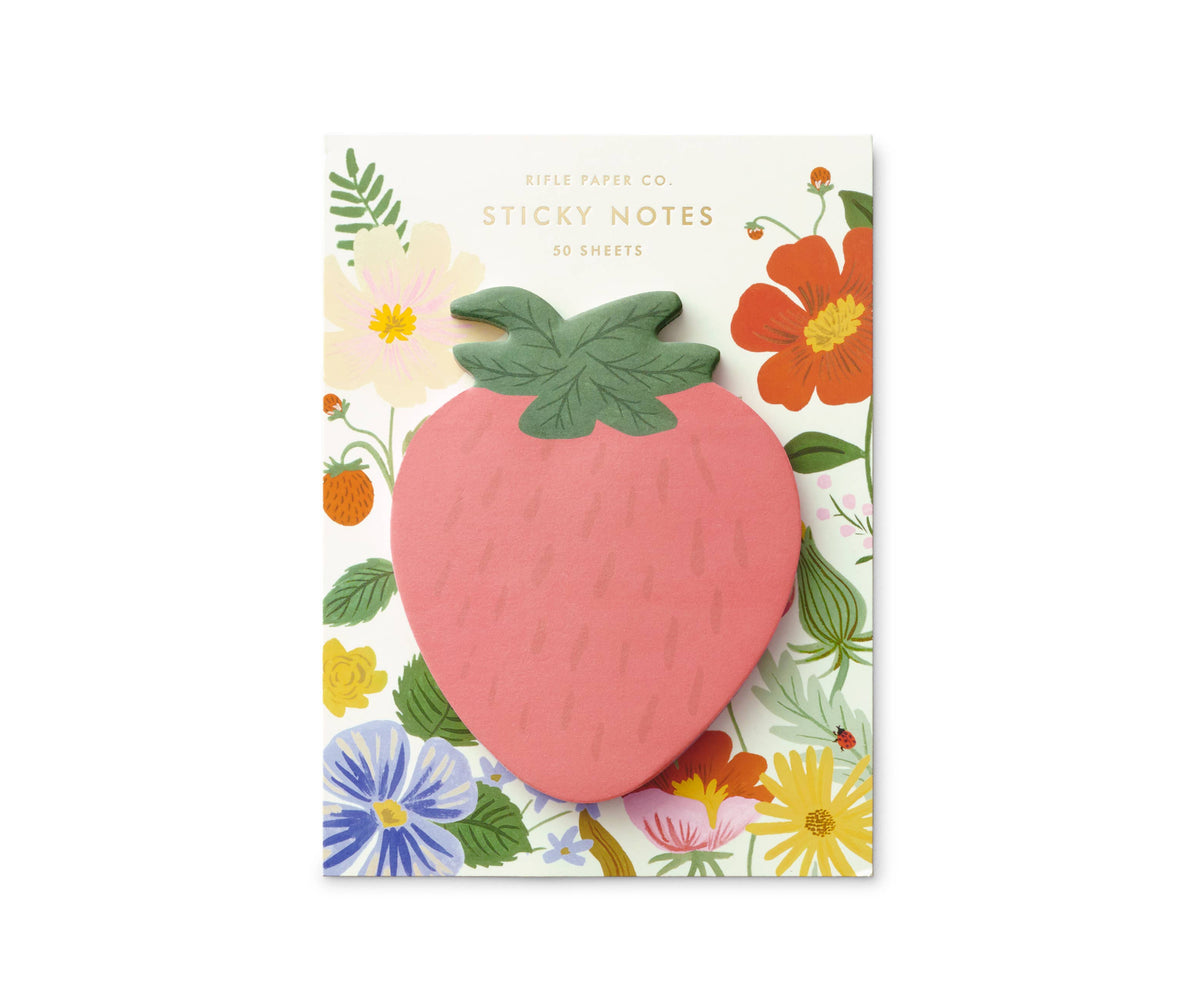 Strawberry Sticky Notes – Hallstrom Home
