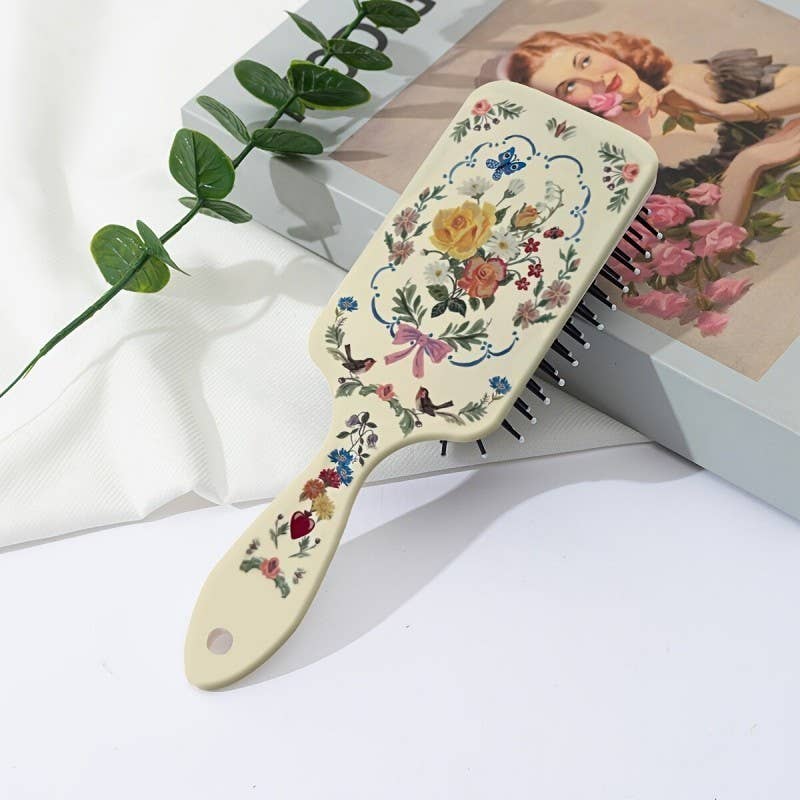 LARGE DETANGLE PADDLE HAIR BRUSH COMB | 40HC100 – Hallstrom Home