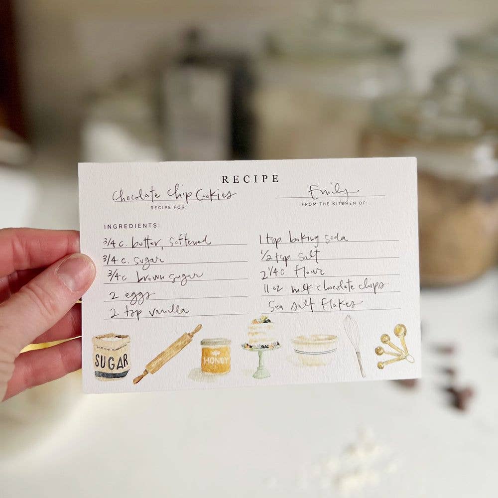 Baking recipe cards – Hallstrom Home