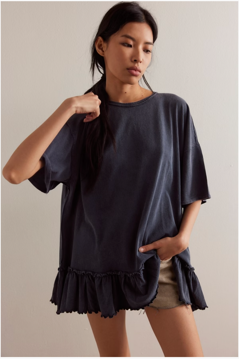 WHY YES TEE / BLACK – Hallstrom Home