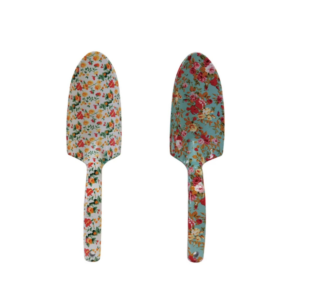 Aluminum Garden Spade with Floral Pattern, 2 Styles – Hallstrom Home
