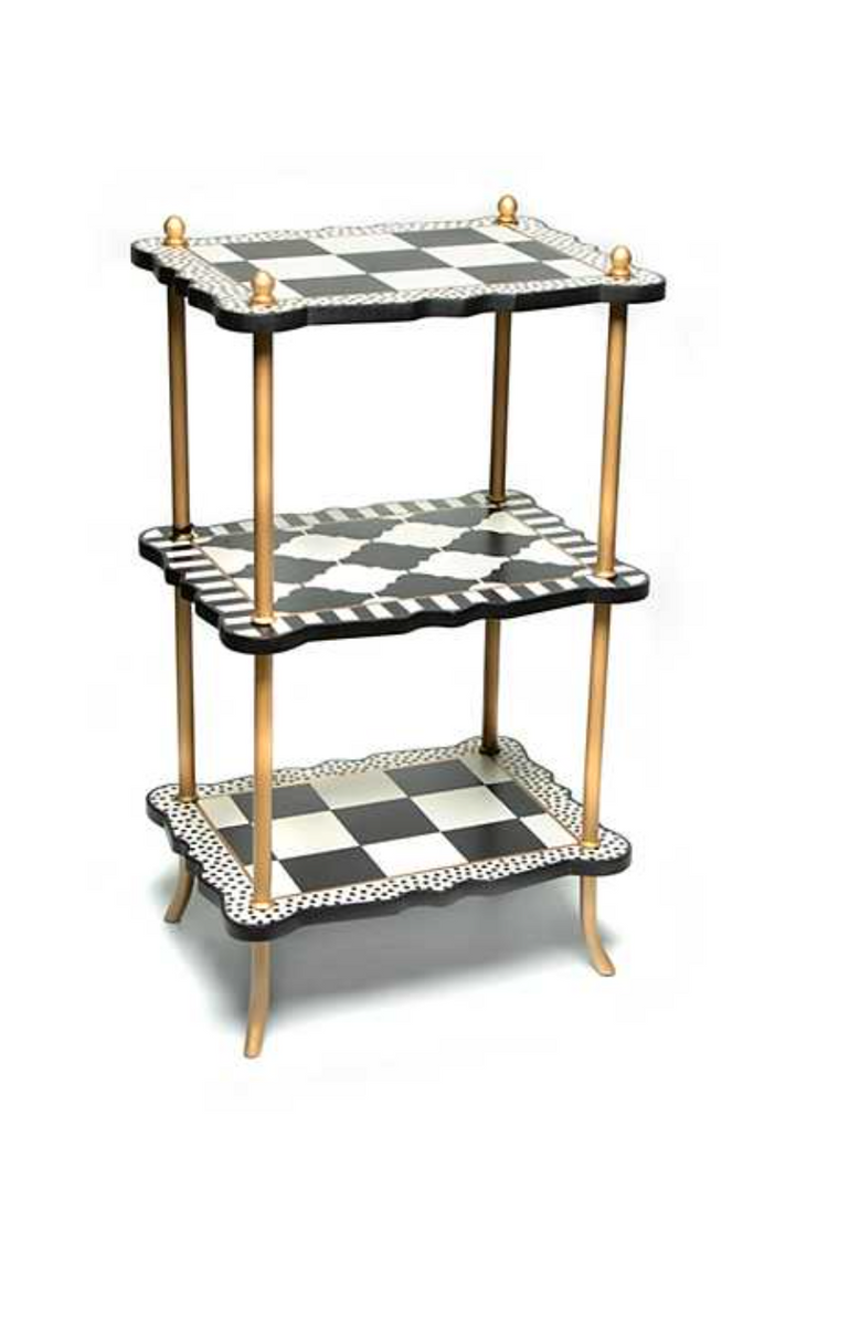 Courtly Three Tier Table – Hallstrom Home