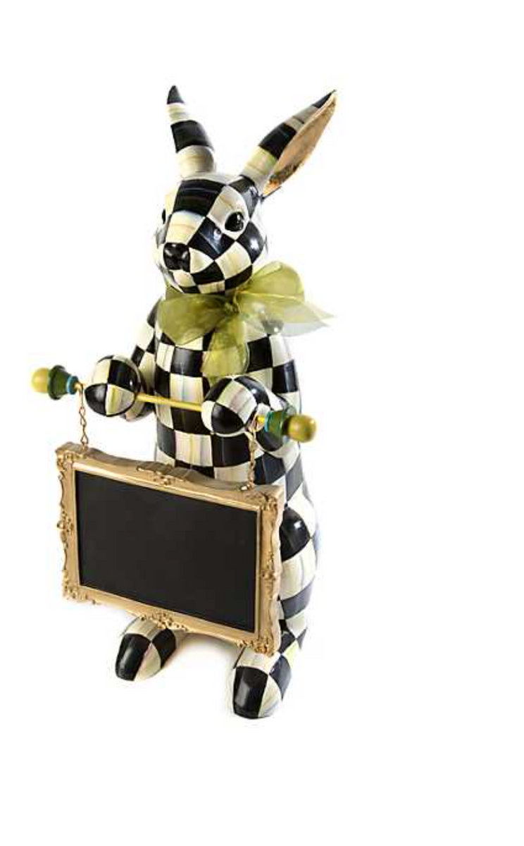 Courtly Check Menu Rabbit – Hallstrom Home