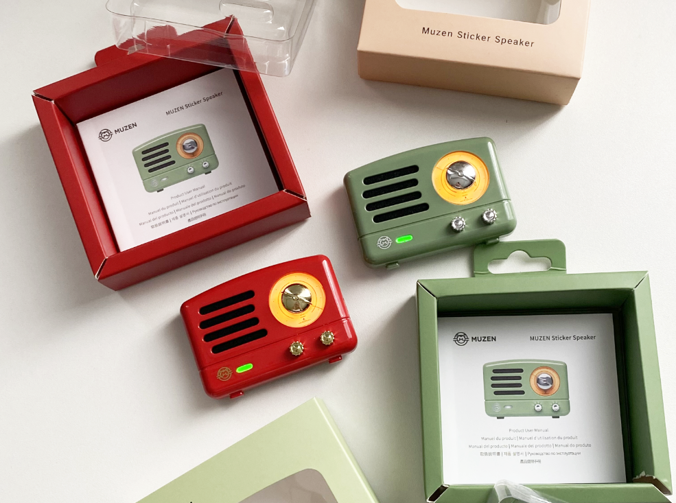 MUZEN OTR Sticker Magnet Fridge Bluetooth Speaker – Hallstrom Home
