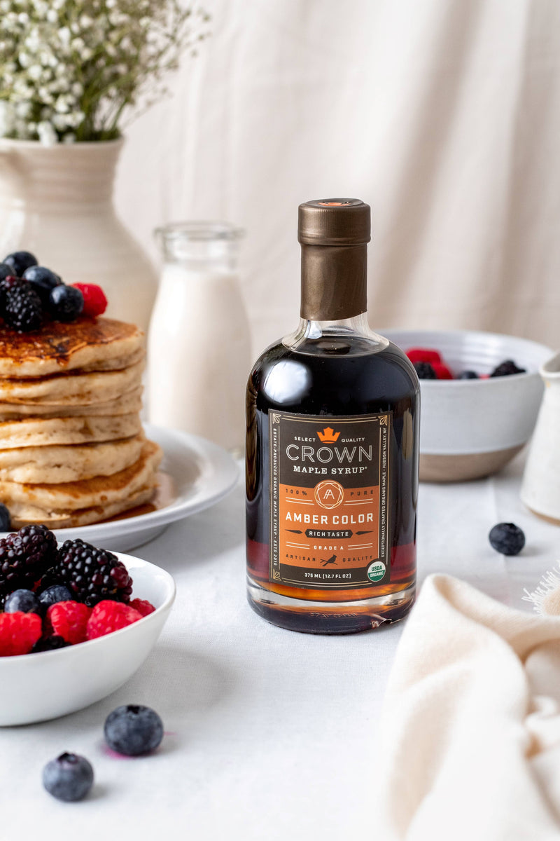 Amber Color and Rich Taste Organic Maple Syrup – Hallstrom Home