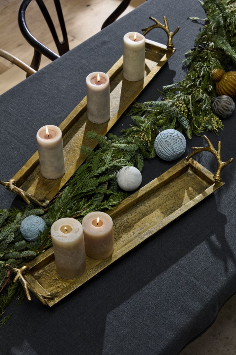 Found Antler Tray Small – Hallstrom Home