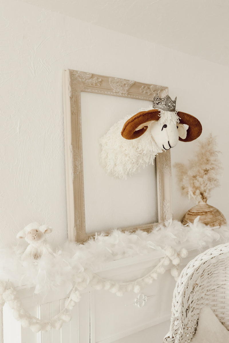 Ram Head Wall Decor Mount – Hallstrom Home