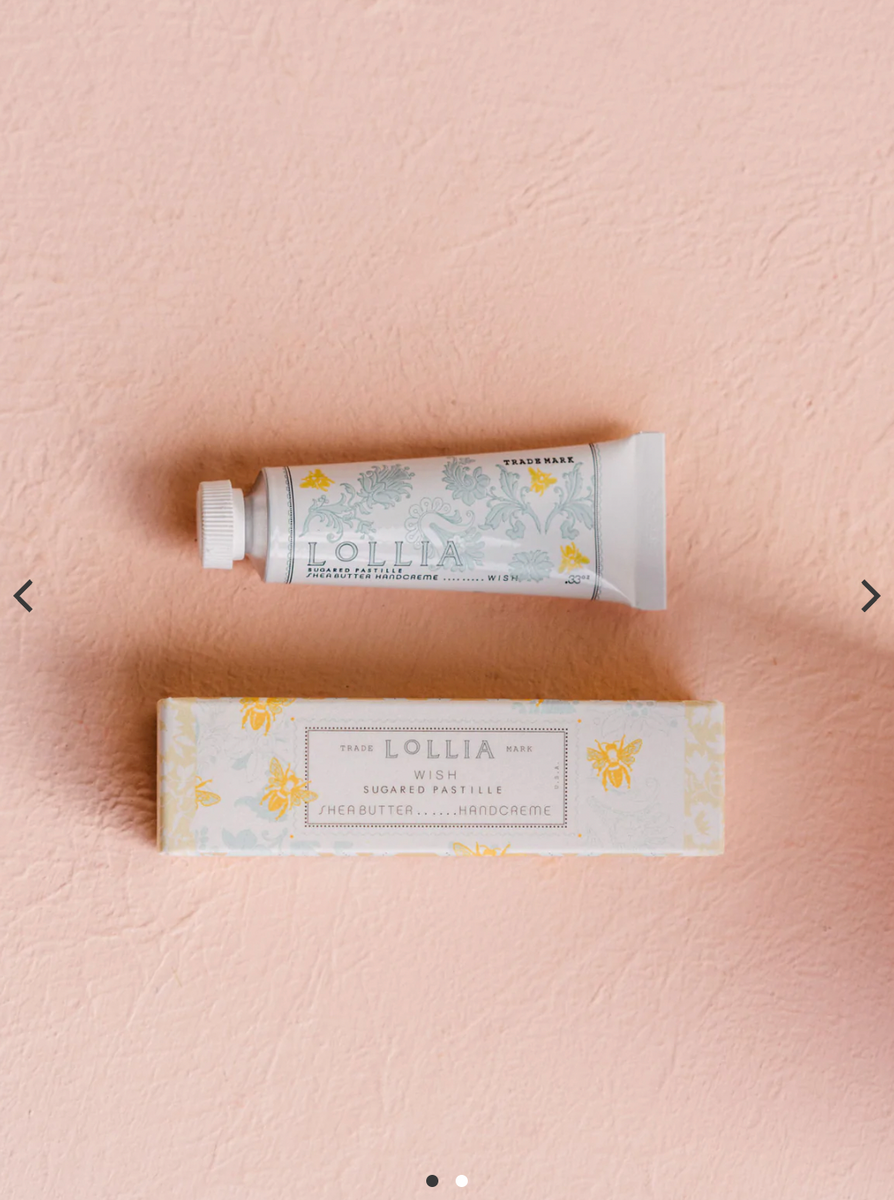 Lollia Wish Shea Butter Mini Handcreme – Hallstrom Home